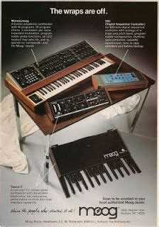 Retro Synth Ads Moog Memorymoog Taurus II DSC 1982
