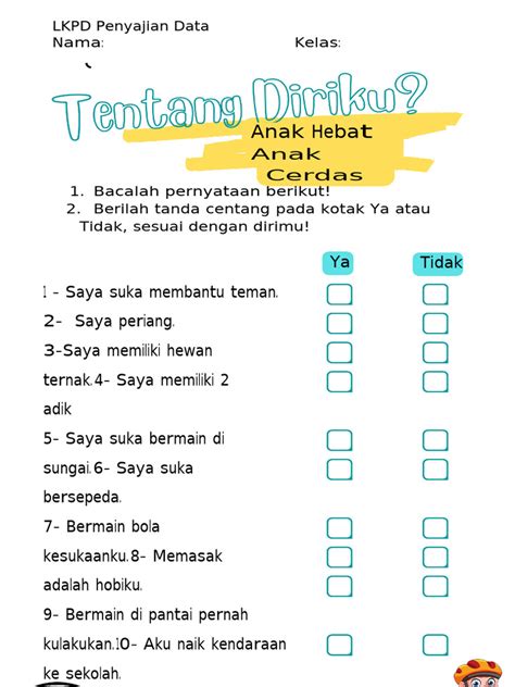 Lkpd Penyajian Data Pdf