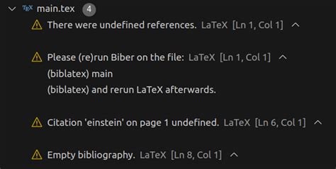 There Were Undefined References Vscode Latex Workshop And Ubuntu R