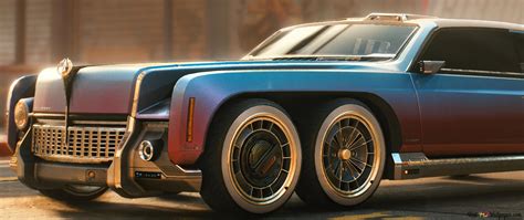 Cyberpunk 2077 Video Game Executive Car Villefort Alvarado 4k