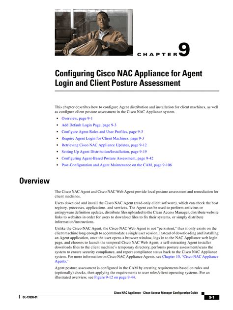 Fillable Online Configuring Cisco Nac Appliance For Agent Login And Client Fax Email Print