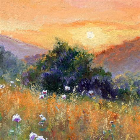 Summer Landscape Painting