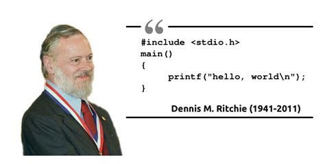 Dennis Ritchie The Father Of The C Programming Language