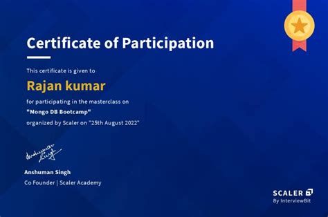 rajan kumar on linkedin bootcamp mongodb nosql scaler learning