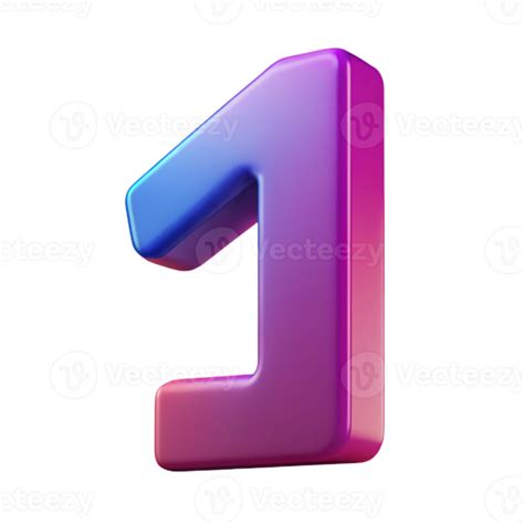 Extraordinary Quintessential Bold Flat Color Number Clean Lines Scalable Design Scalable