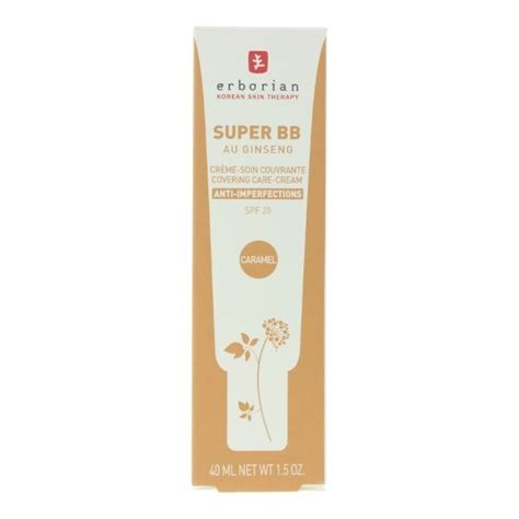 Erborian Super Bb Anti Imperfections Covering Cream 40ml Caramel