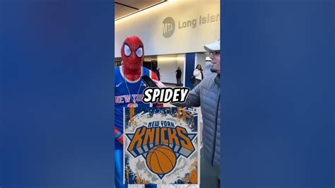 New York Knicks Spider Man Knicks Nba Basketball Jalenbrunson