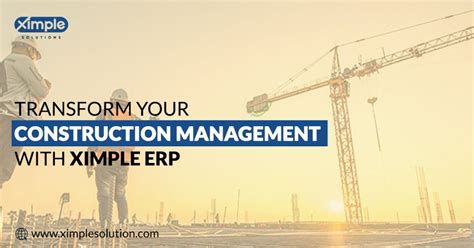 Ximple Solutions Erp For Wholesale And Distributors On Linkedin Constructionerp Ximpleerp