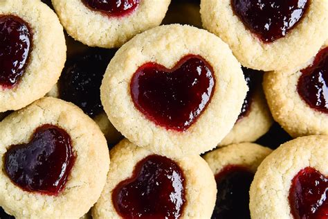 Heart Jam Cookies Recipe Buttery Sweet And Easy To Make Note The Recipe