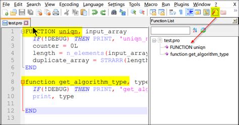 Regex Extract Function Name From Notepad For Functionlist Stack Overflow
