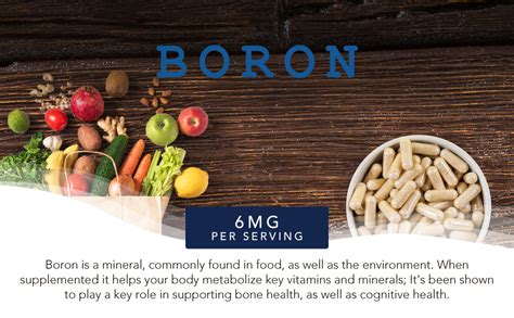 FS Boron | 360 Boron Supplements - High Strength Vegan Tablets 6mg ...