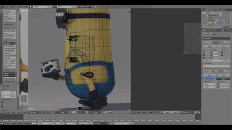 07 Minion en 3D - Blender - Modélisation - optimisation et retouches - YouTube