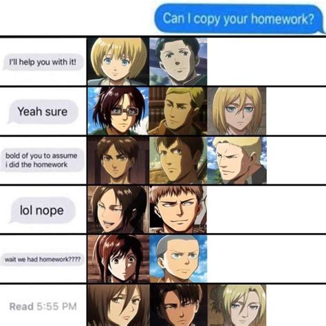 Types Of Classmates Ranimemes