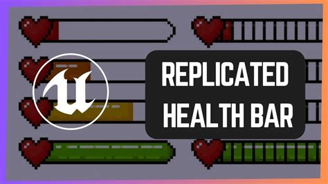 Replicated Health Bar In Unreal Engine Multiplayer Health Bar Tutorial Ue5 Youtube