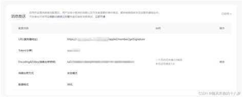 Java对接微信小程序客服（超详细）java 微信小程序对接 Csdn博客