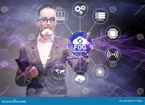 Fog And Edge Cloud Computing Concept Stock Photo Image Of Cloud Edge