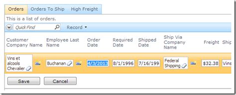 Code On Time Pages Triggering Data View Refresh