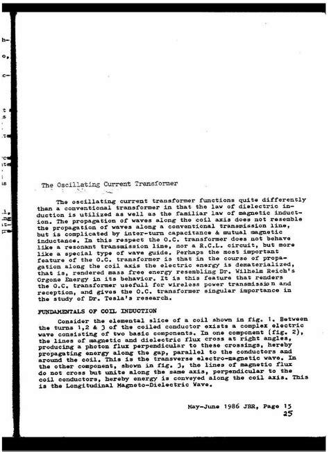 Pdf Oscillating · The Oscillating Current Transformer The Oscillating Current Transformer