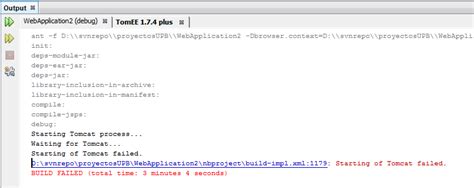 problemas con apache tomee 1 7 4 en netbeans ing javier mantilla