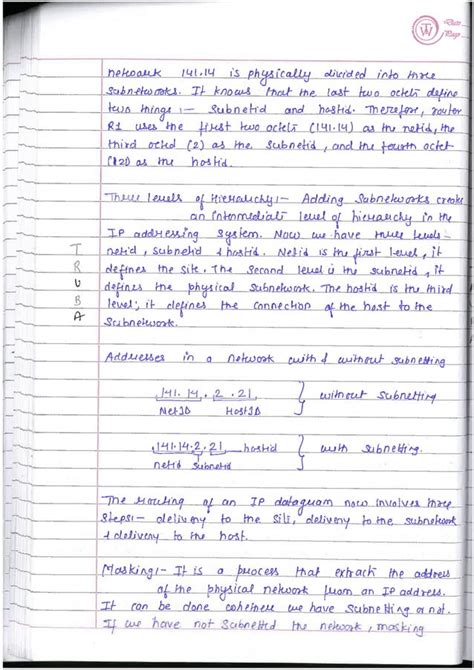 Computer Network Notes Handwritten Unit Pdf