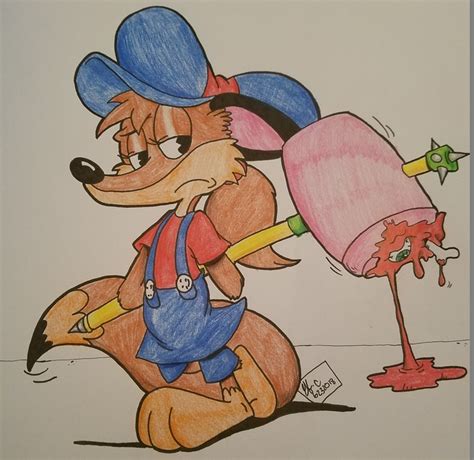 Gfox Hammered Hard By Spongefox On Deviantart