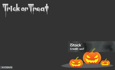 오렌지 미소 호박 캐릭터 디자인과 만화 할로윈 카드 어두운 색 엽서가 텍스트에 비어 있습니다 흰색 배경 평면 디자인 Eps10 벡터에 격리 초대장에 대한 스톡 벡터 아트 및