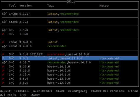 Ghcupでhaskellの開発環境を構築する クロの思考ノート