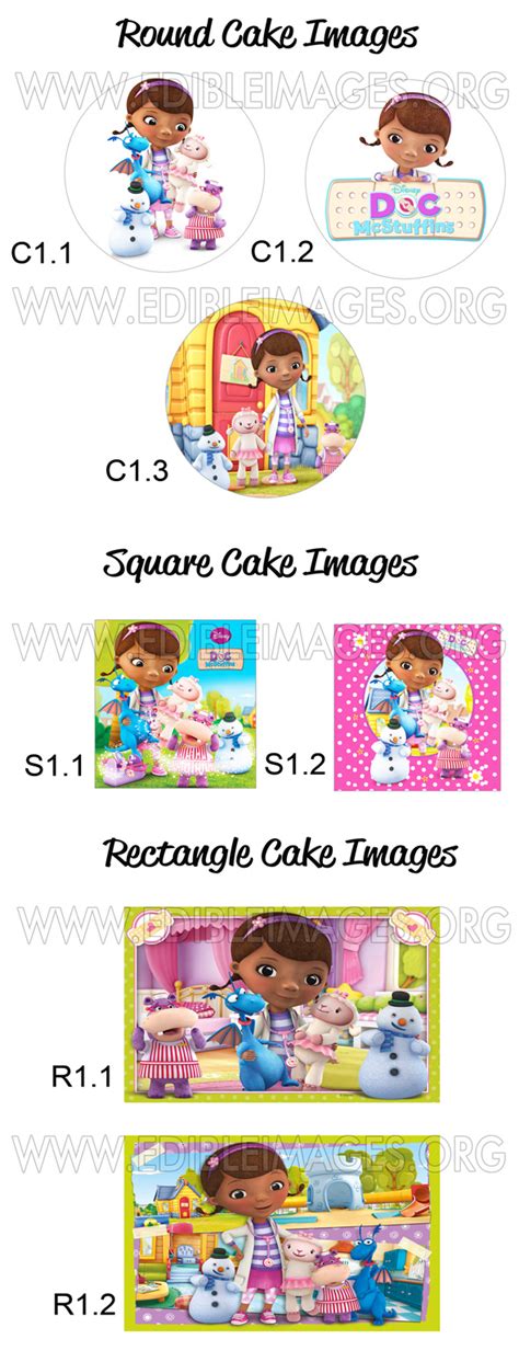 Edible Image DOC Mcstuffins Aisha Puchong Jaya