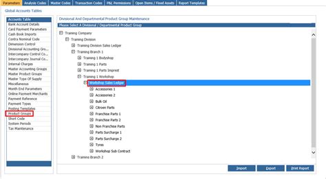 📝 How To Set A Product Groups Nominal Codes Pinewood Technologies Plc