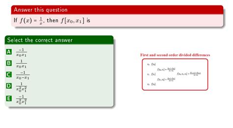 Solved Answer This Question Use Newtons Divided Difference