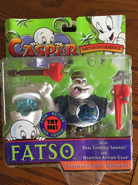 Casper Ghostformers 1997 Trendmaster Fatso Plumber Toilet Wrench Plunger Moc In 2024 Bee Toys