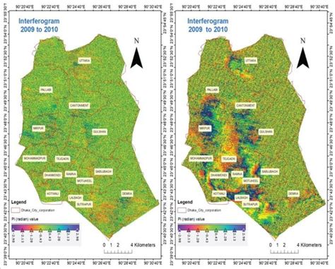 Figure A3 The Interferograms Above Represents Insar Pair 4 The