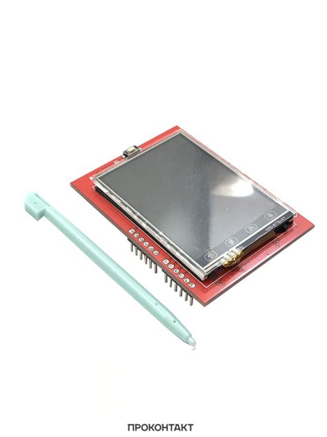 Дисплей Tft Lcd 24 240x320 сенсорный для Arduino Uno слот для Sd купить с доставкой по