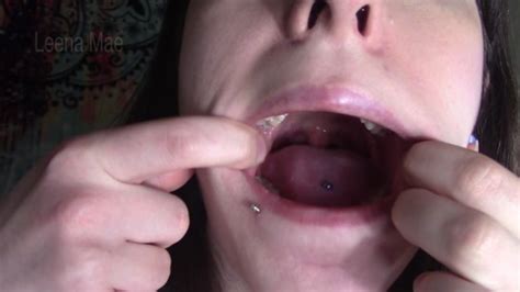 Leena Mae Sexy Tongue And Uvula Handpicked Jerk Off Instruction