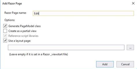 Performing Update And Delete Operations In ASP NET Core Razor Pages Using Microsoft SQL Server