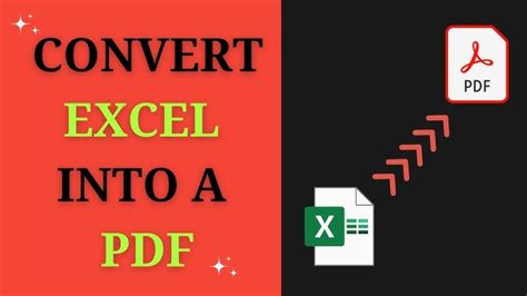 excel to pdf beat excel