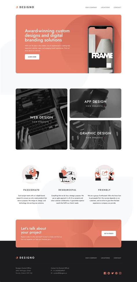 Frontend Mentor Designo Multi Page Solution Using Astrojs Coding Challenge Solution