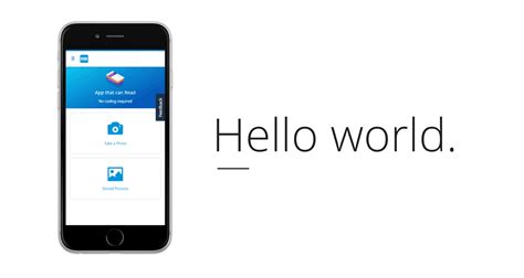 Build Apps Without Code How I Built An App That Can Read With Ocr