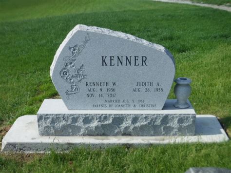 Kenner Kenneth Judith Decorah Memorial