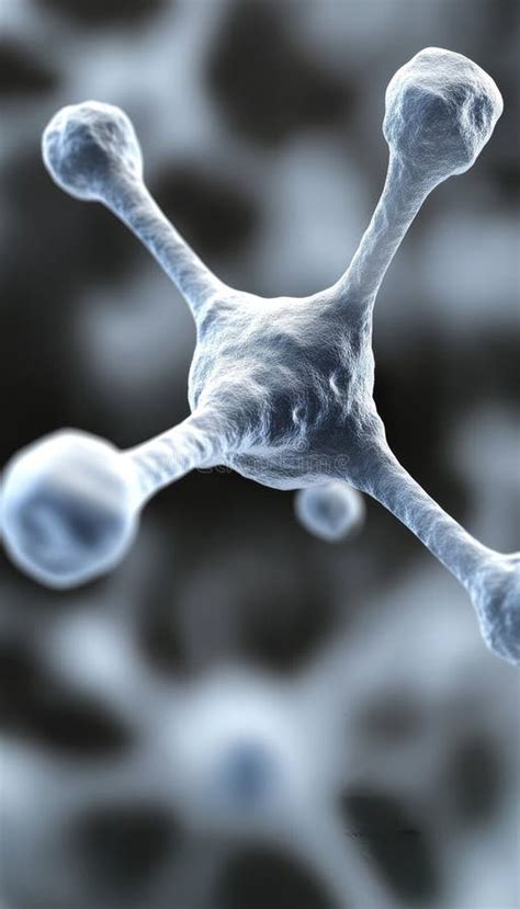 Detailed 3d Molecular Model Showcasing Intricate Structures And