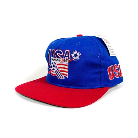 Vintage 1994 Usa World Cup Soccer Hat Cobblestore Vintage