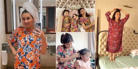 8 Latest Photos Of Sarwendah Wearing Daster Beautiful Mother Who