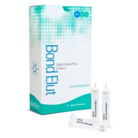 Solid Phase Extraction Spe Cartridges Bond Elut Agilent