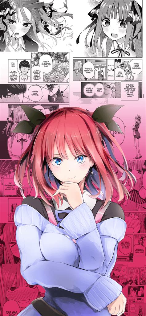 Nino Nakano Wallpaper Includes Some Manga Panels Up To Ch 100 R