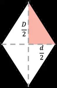 Diagonales De Un Rombo