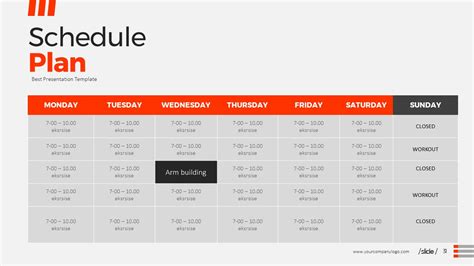 Workout PowerPoint Presentation Presentation Templates GraphicRiver