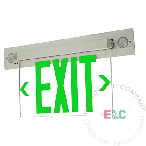Ceiling Mounted Emergency Exit Sign At Anthony Brunet Blog