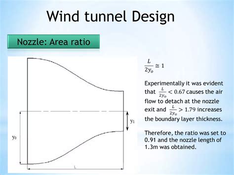 Wind Tunnel Design Pptx Physics Science