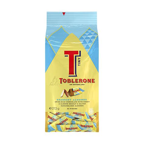 Toblerone Tinys Bag 256g Crunchy Almond Gone Bananas