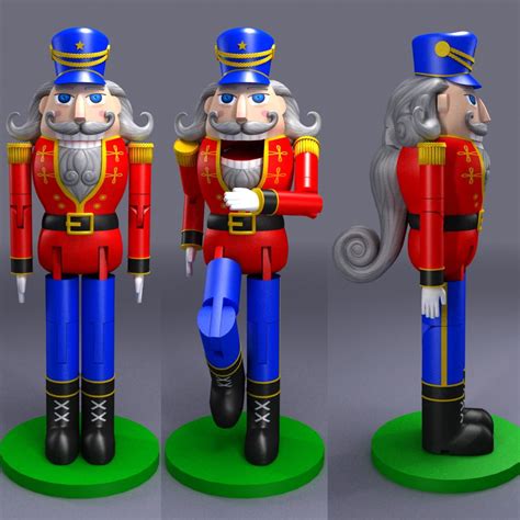 Nutcracker 3d Model 15 Max Obj Free3d